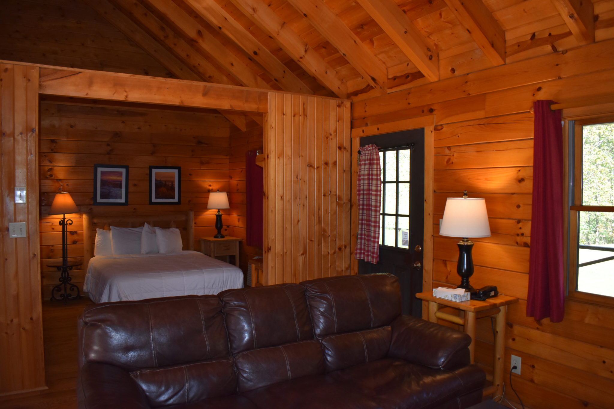 Brown Trout Log Cabin - Harman's Log Cabins West Virginia