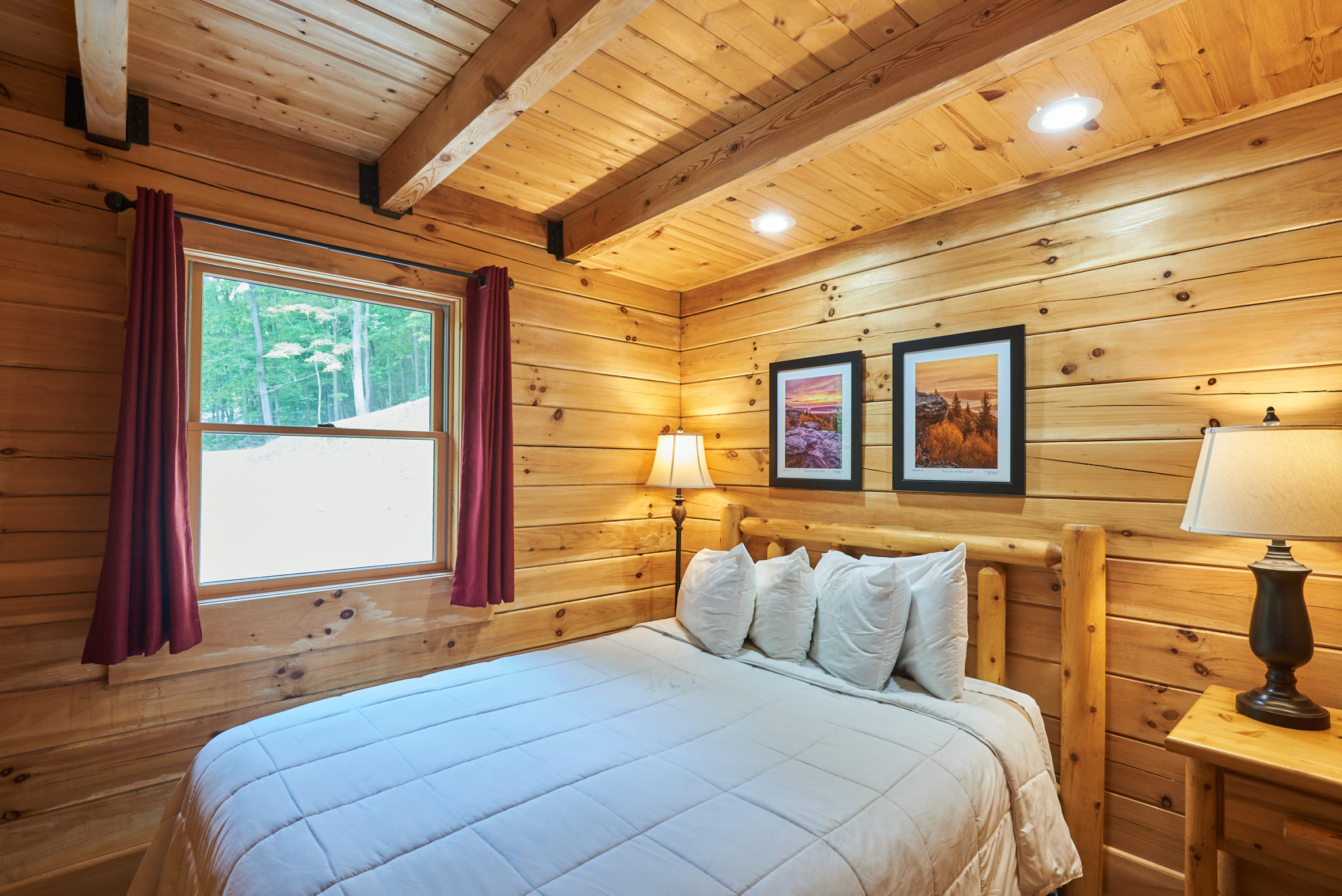Almost Heaven Cabin - Harman's Log Cabins West Virginia